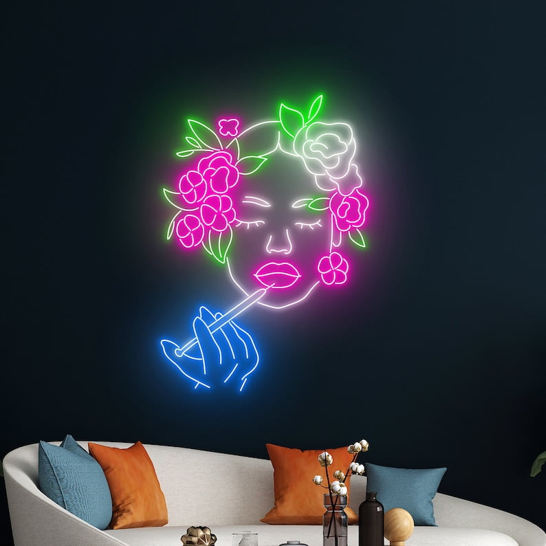 Handmadetneonsign Botox Neon Sign, Botox Filler Led Sign, Face Girl ...