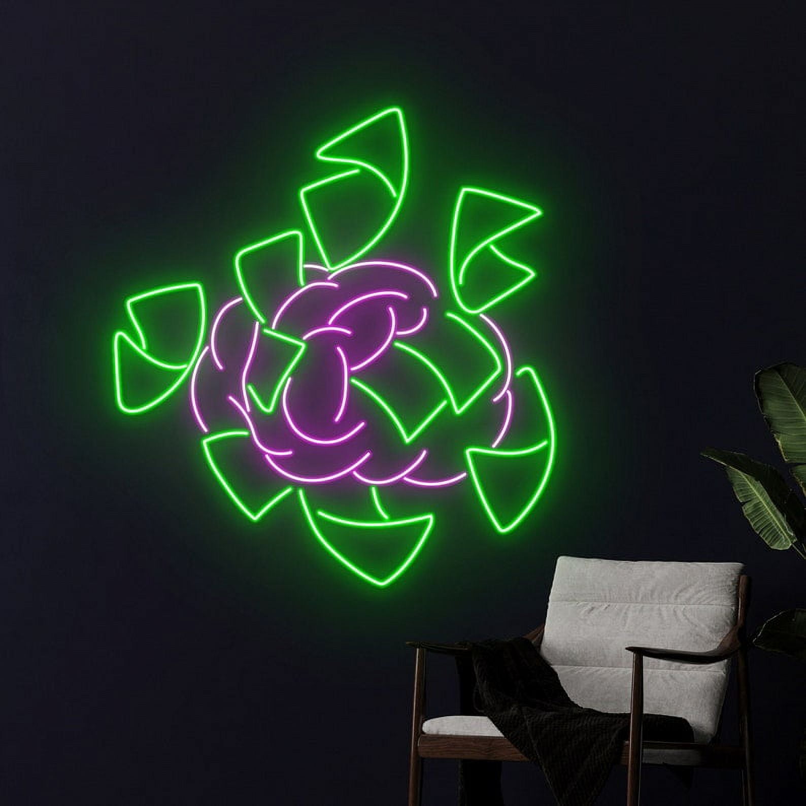 Handmadetneonsign Brain Money Neon Sign, Money Human Brain LED Light ...