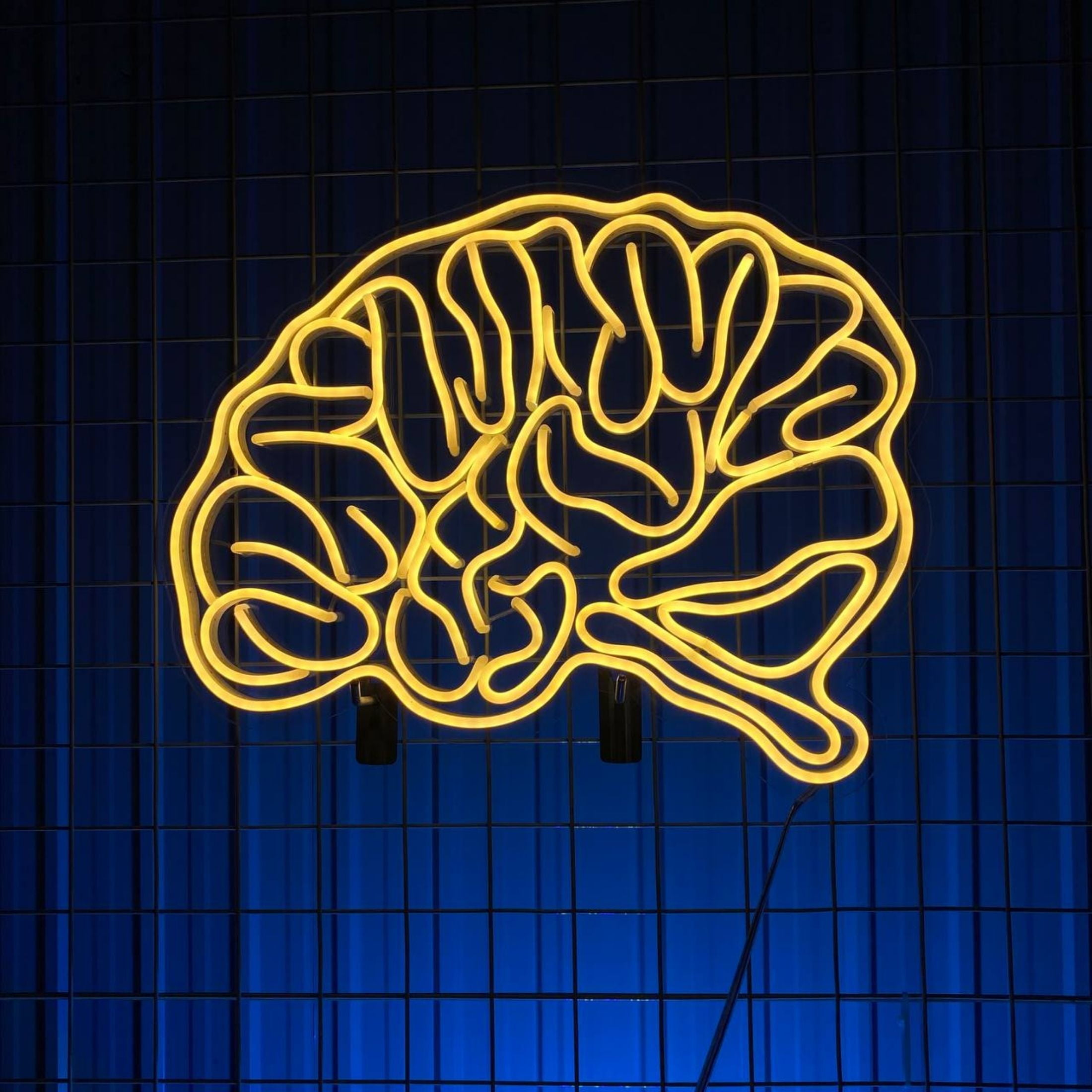 Handmadetneonsign Brain Neon Sign, Brain Sign Wall Art Decor, Home Bar ...