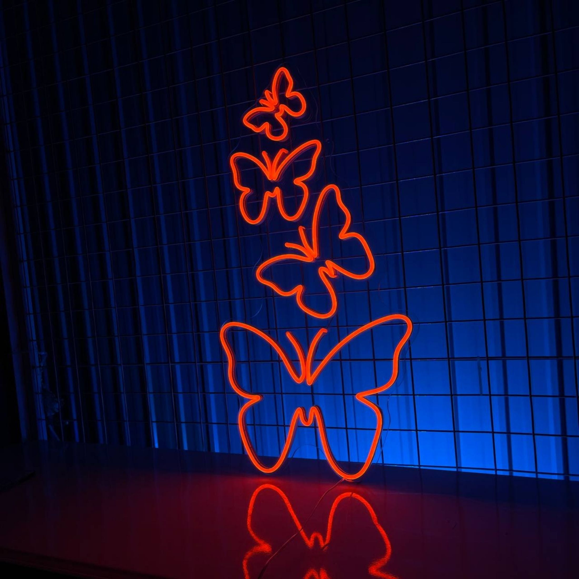 Handmadetneonsign Butterfly Neon Sign, Butterfly Wall Art Decor ...