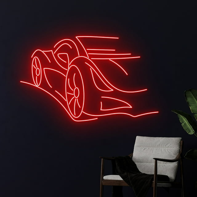 Handmadetneonsign Car Neon Sign, Luxury Car Led Sign, Sport Car Led ...