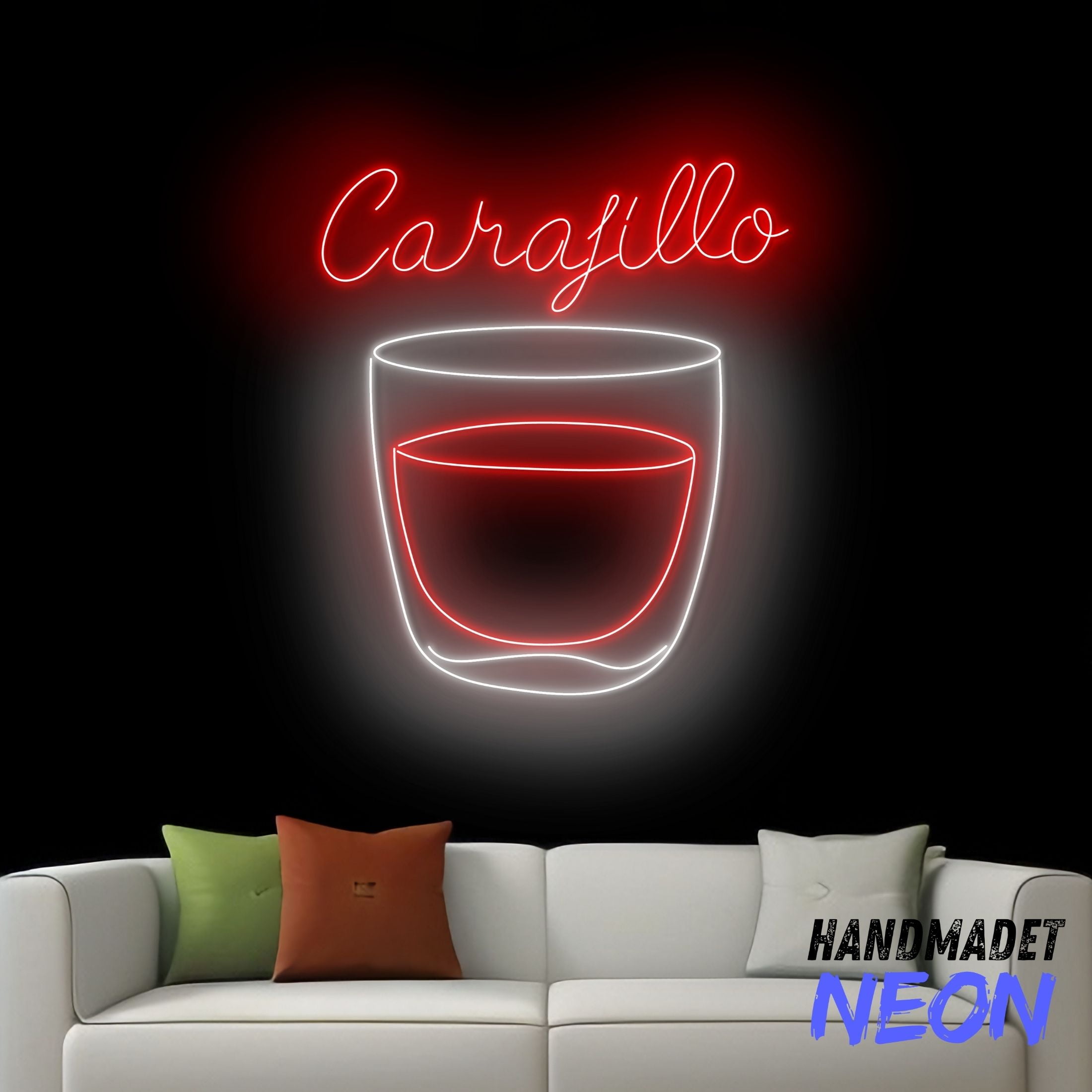 Handmadetneonsign Carajillo Cocktail Neon Sign, Spanish Cocktail Led ...