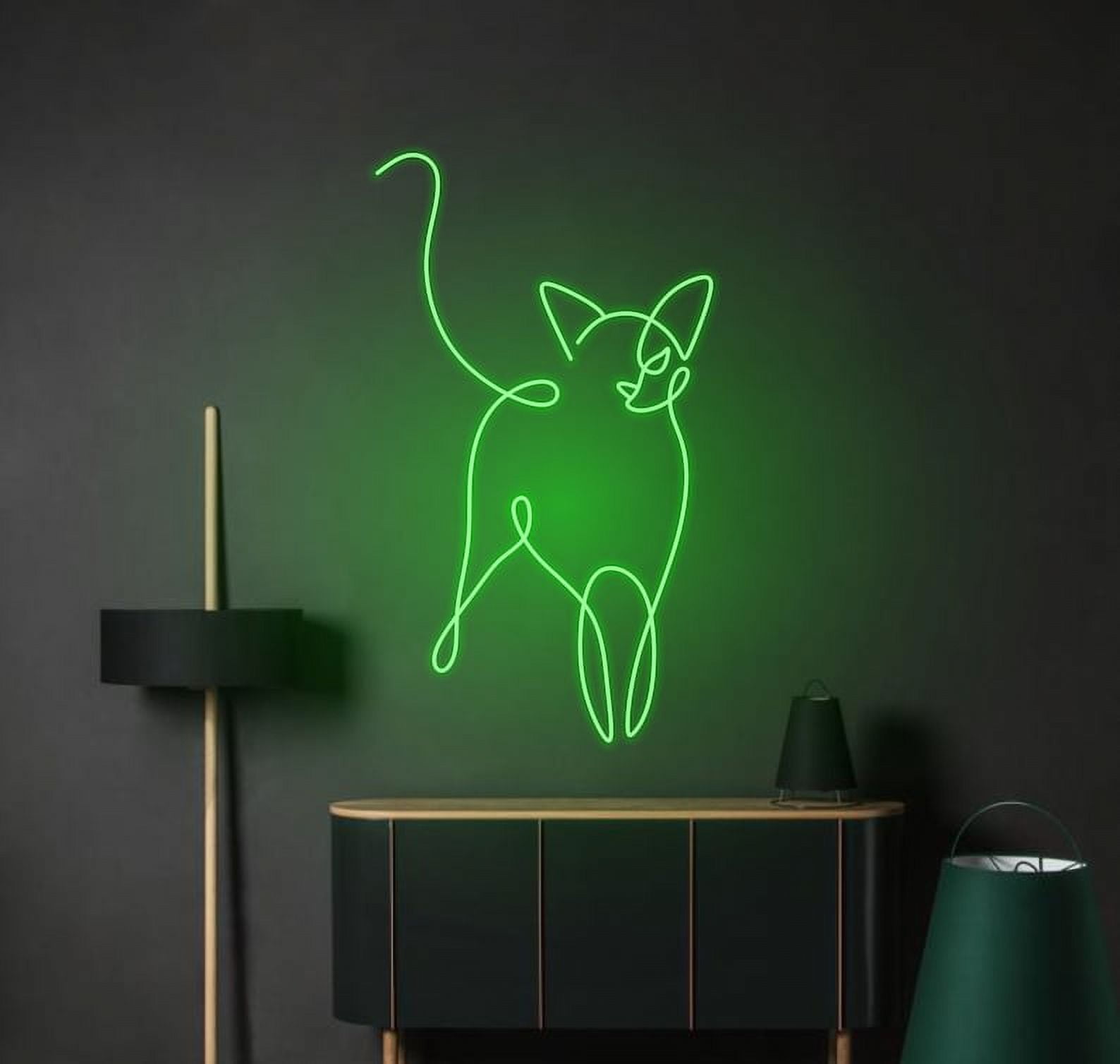 Handmadetneonsign Cat Neon Signs, Cute Cat Led Signs, Pet Lover Gifts ...