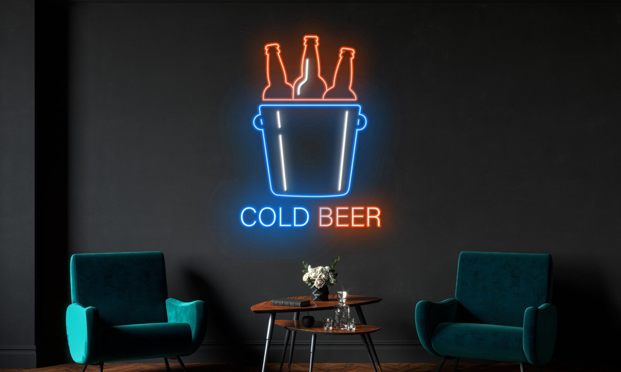 Handmadetneonsign Cold Beer Neon Sign, Cold Beer Led Sign, Custom Neon ...