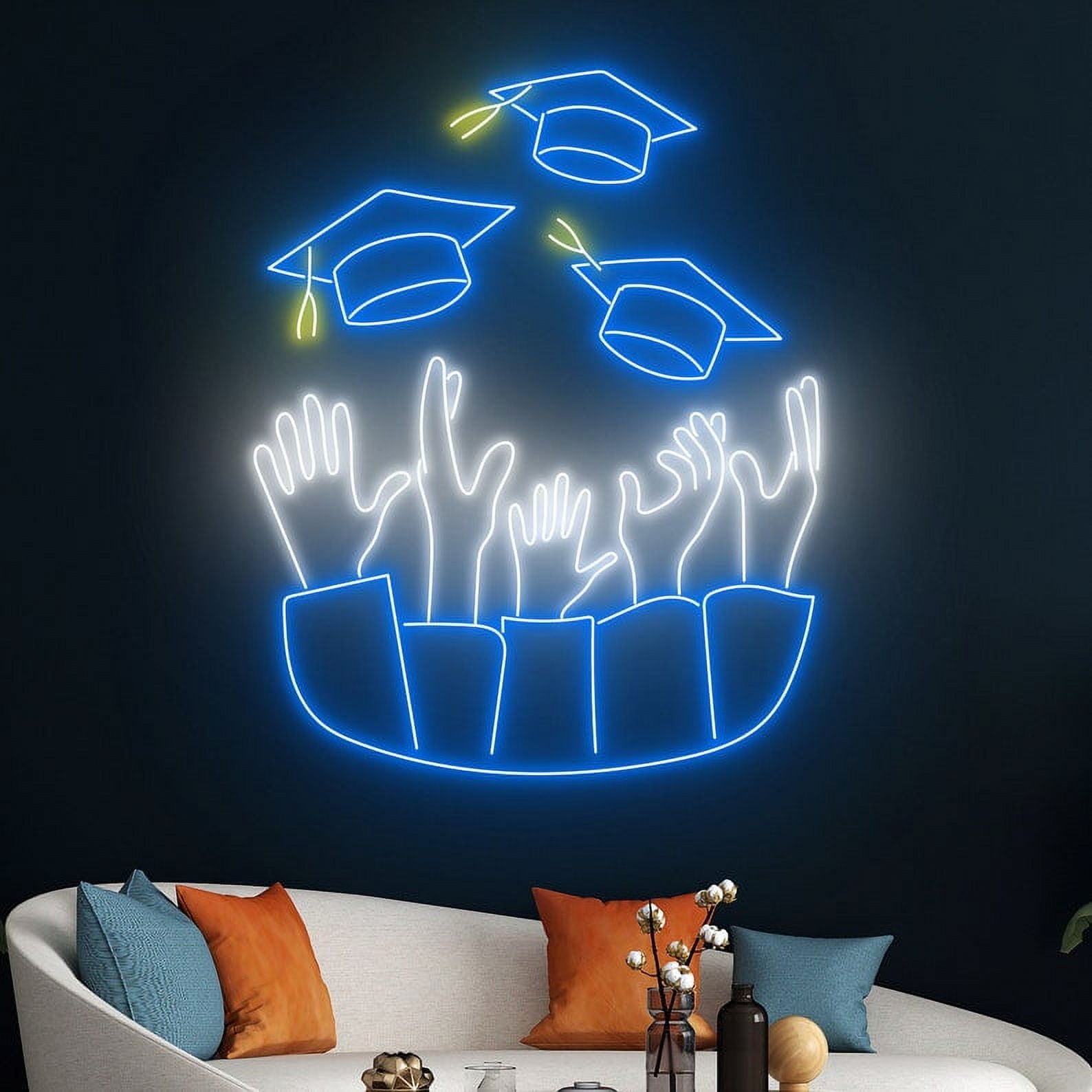 Handmadetneonsign Congratulation 2024 Neon Sign, Custom Graduation ...