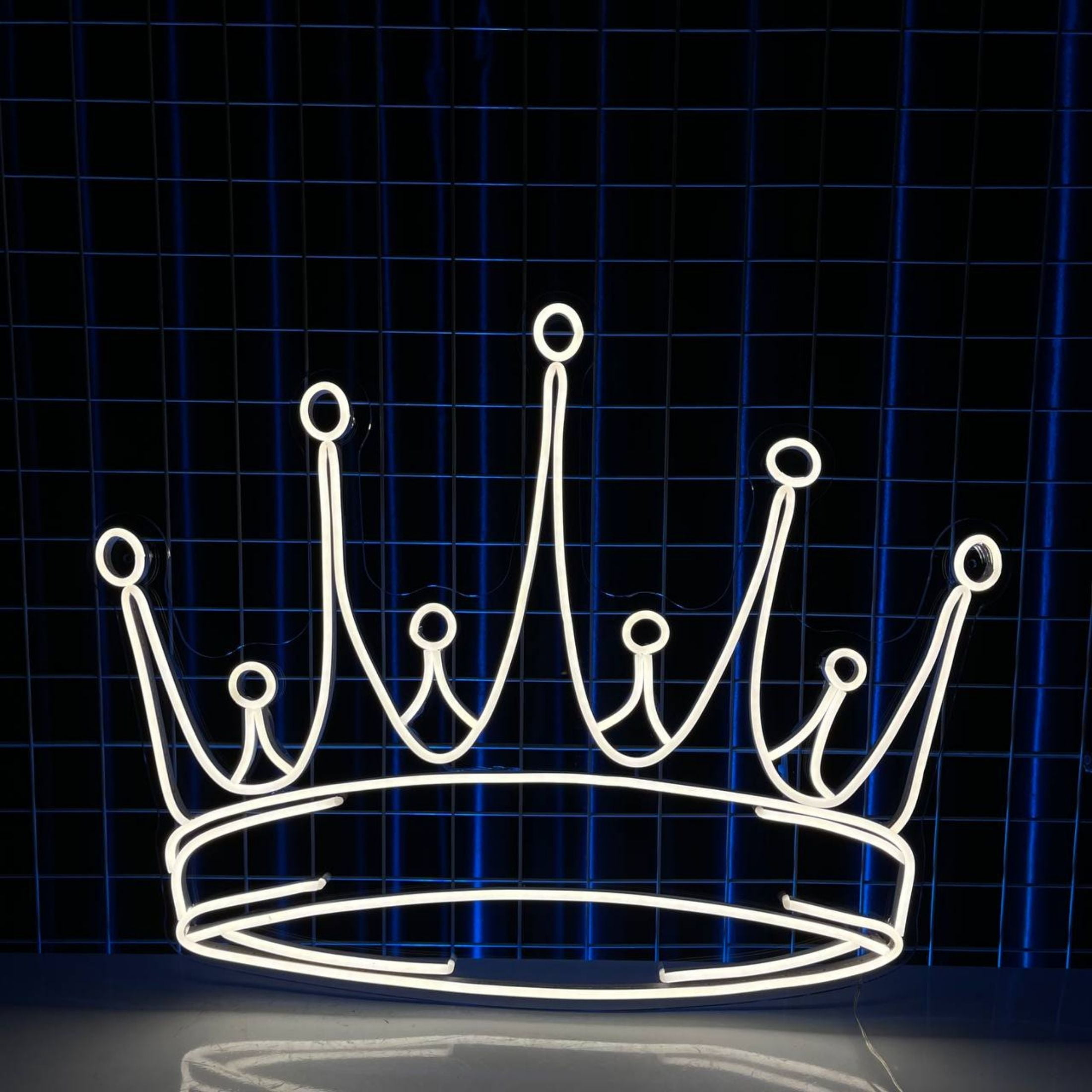 Handmadetneonsign Crown Neon Sign, Crown Wall Art Decor, Queen King ...