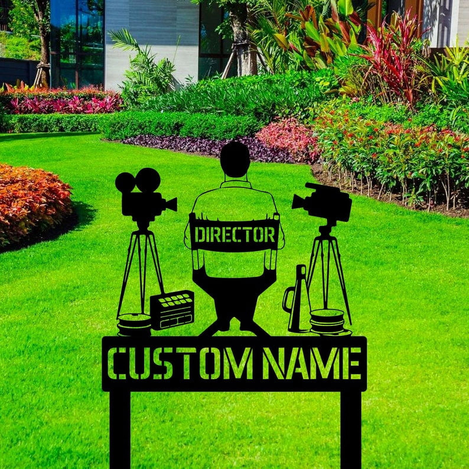 Handmadetneonsign Custom Outdoor Memorial Film Director Metal Sign With ...