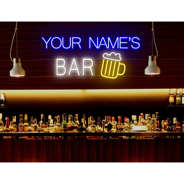Handmadetneonsign Custom Pub Beer Signage,Neon Bar Sign Custom, Led ...