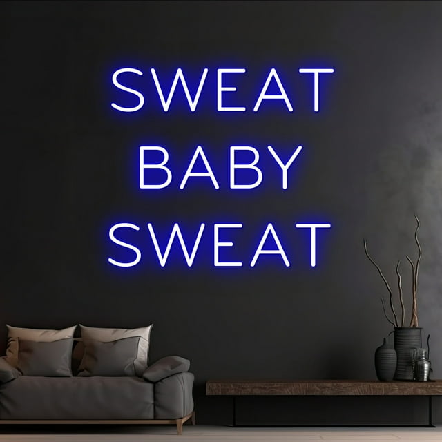 Handmadetneonsign Custom Sweat Baby Sweat Neon Sign, Custom Name LED ...