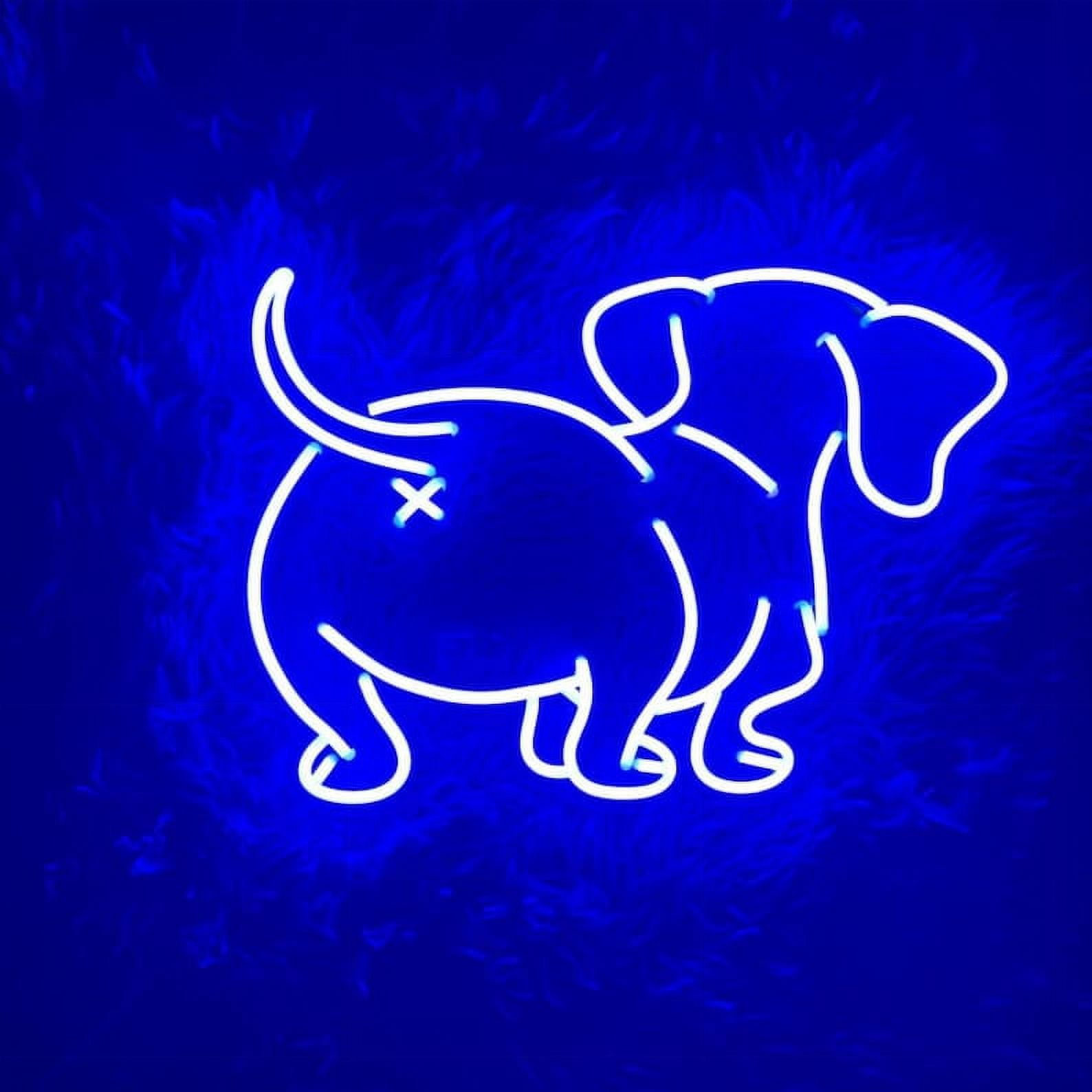 Handmadetneonsign Dachshund Butt Neon Sign, Dachshund Neon Sign, Cute ...