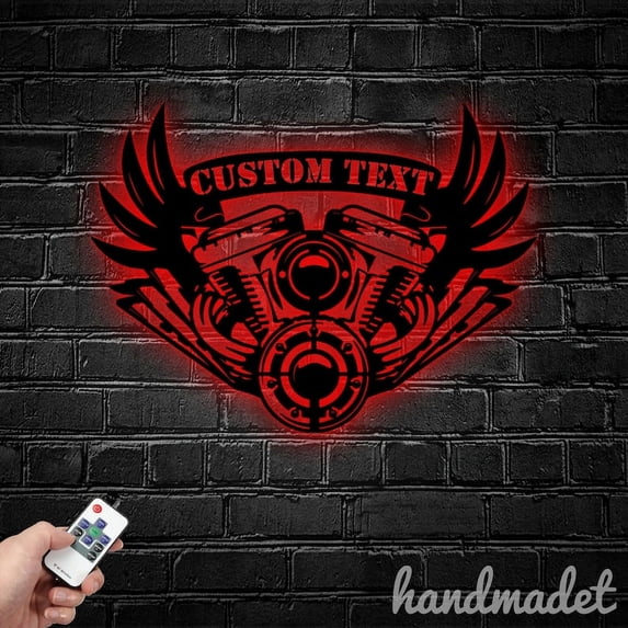 Handmadetneonsign Diesel Mechanic Metal Wall Art, Diesel Metal Sign ...