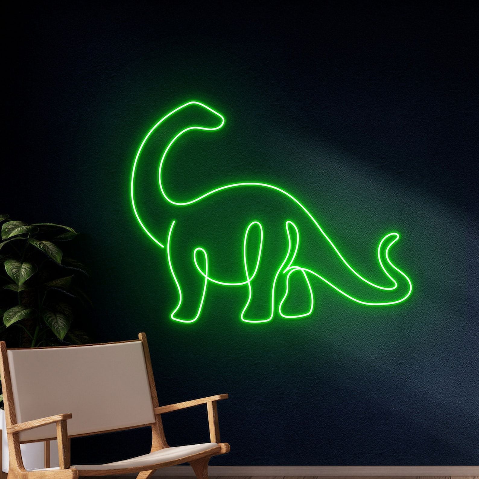 Handmadetneonsign Dinosaur Neon Light, Dinosaur Led Light, Jurassic ...