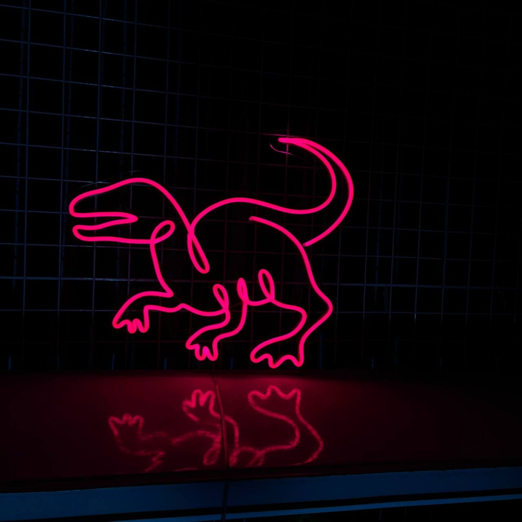 Handmadetneonsign Dinosaur Neon Sign, Dinosaur Wall Art Decor, Dinosaur ...