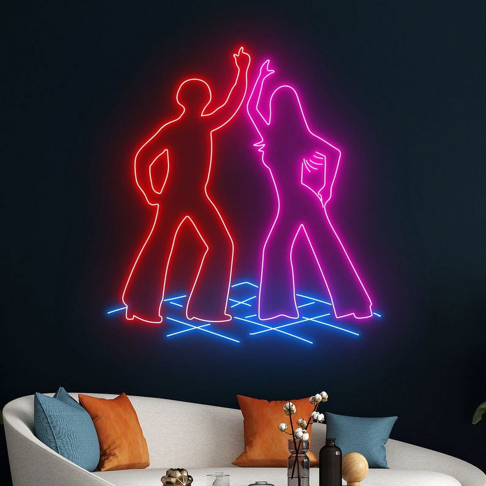Handmadetneonsign Disco Bar Led Sign, Disco Bar Neon Light, Cowgirl ...
