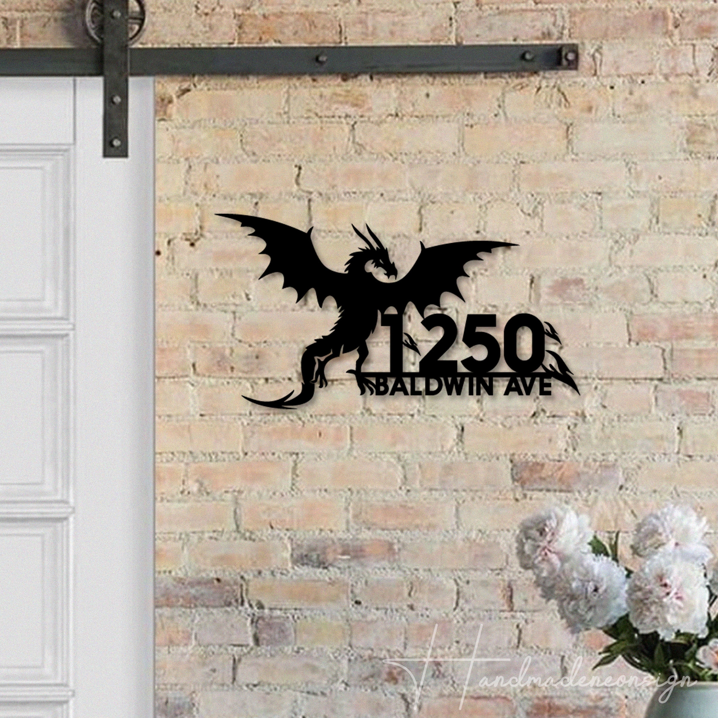 Handmadetneonsign Dragon Address House Number, Dragon Home Address ...