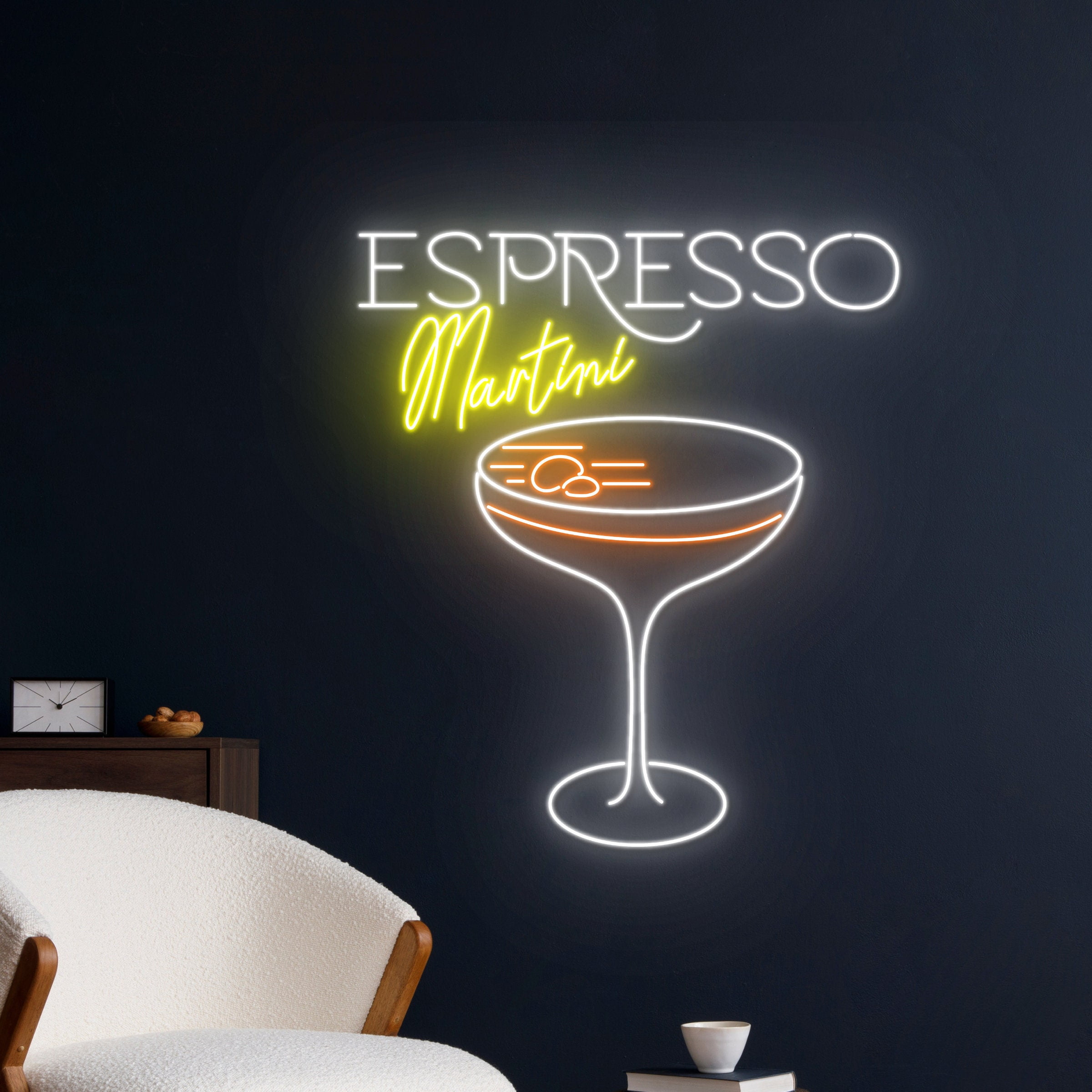 Handmadetneonsign Espresso Martini Led Sign, Espresso Martini Neon ...