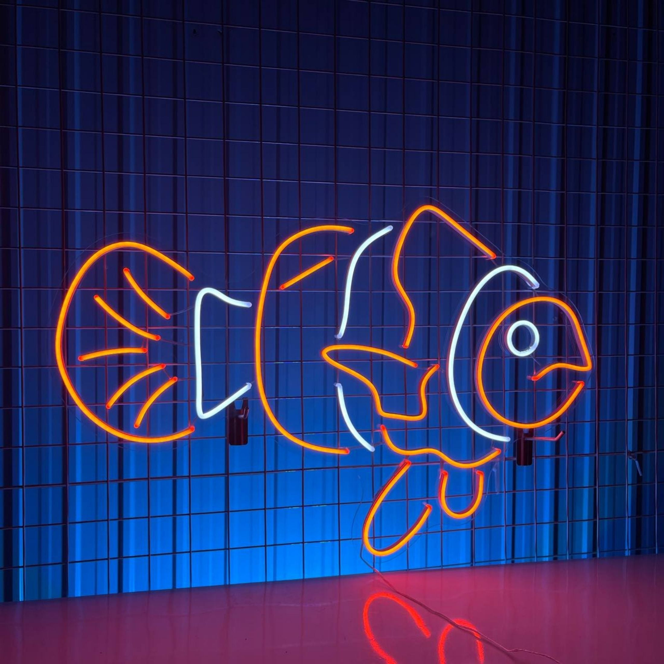 Handmadetneonsign Fishing Neon Sign, Fishing Wall Art Decor, Fish Led ...