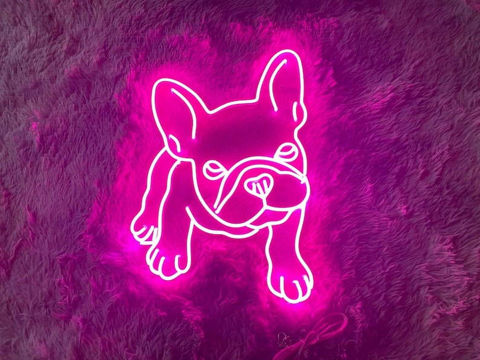 Handmadetneonsign French Bulldog Neon Sign - Custom LED Lights for Home ...
