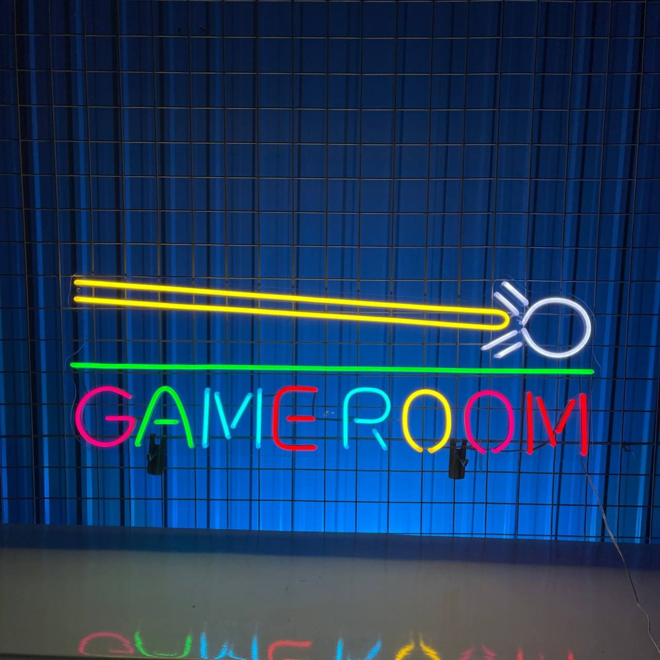 Handmadetneonsign Game Room Neon Sign, Game Room Wall Art Decor, Game ...
