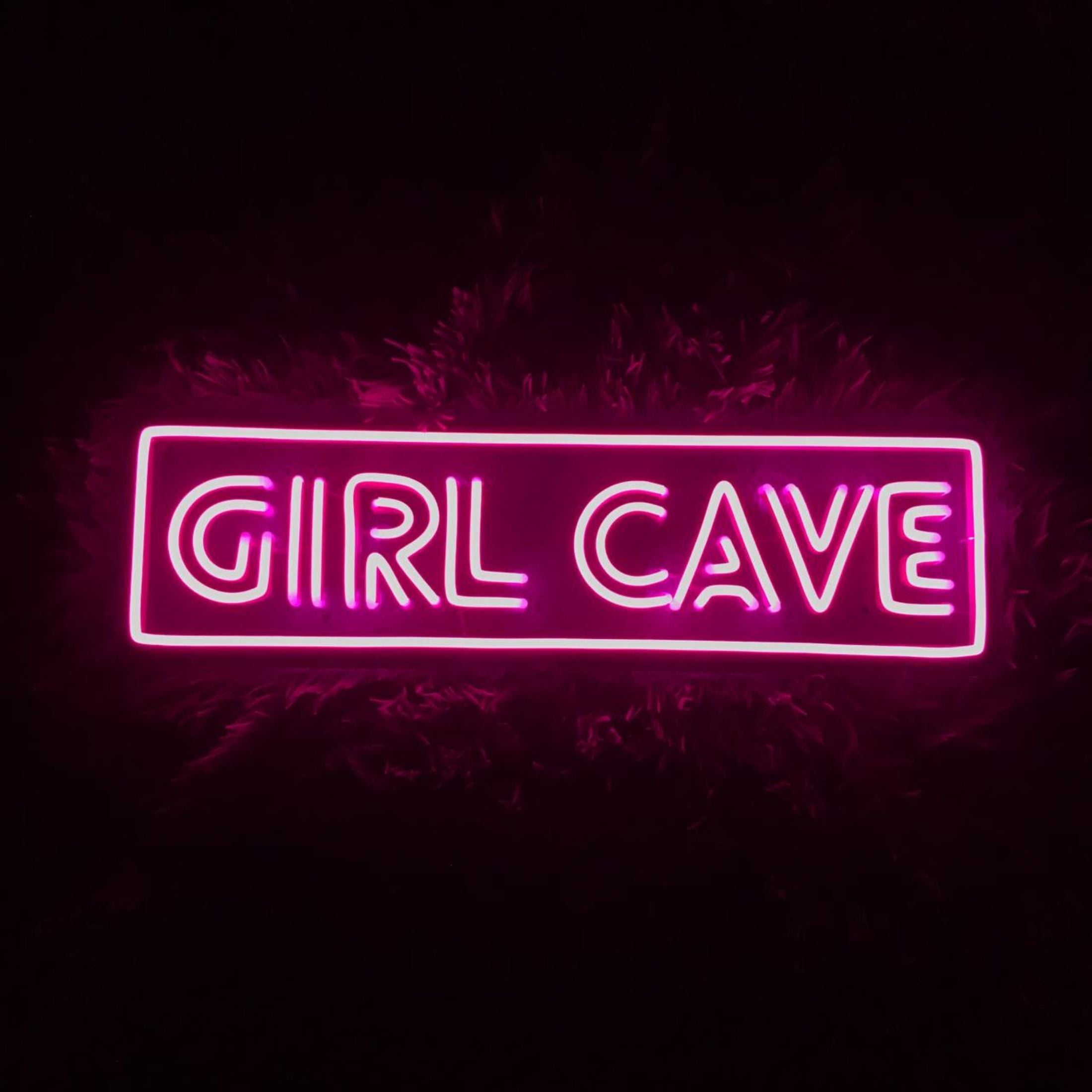 Handmadetneonsign Girl Cave Neon Sign, Girl Cave Wall Art Decor, Home ...