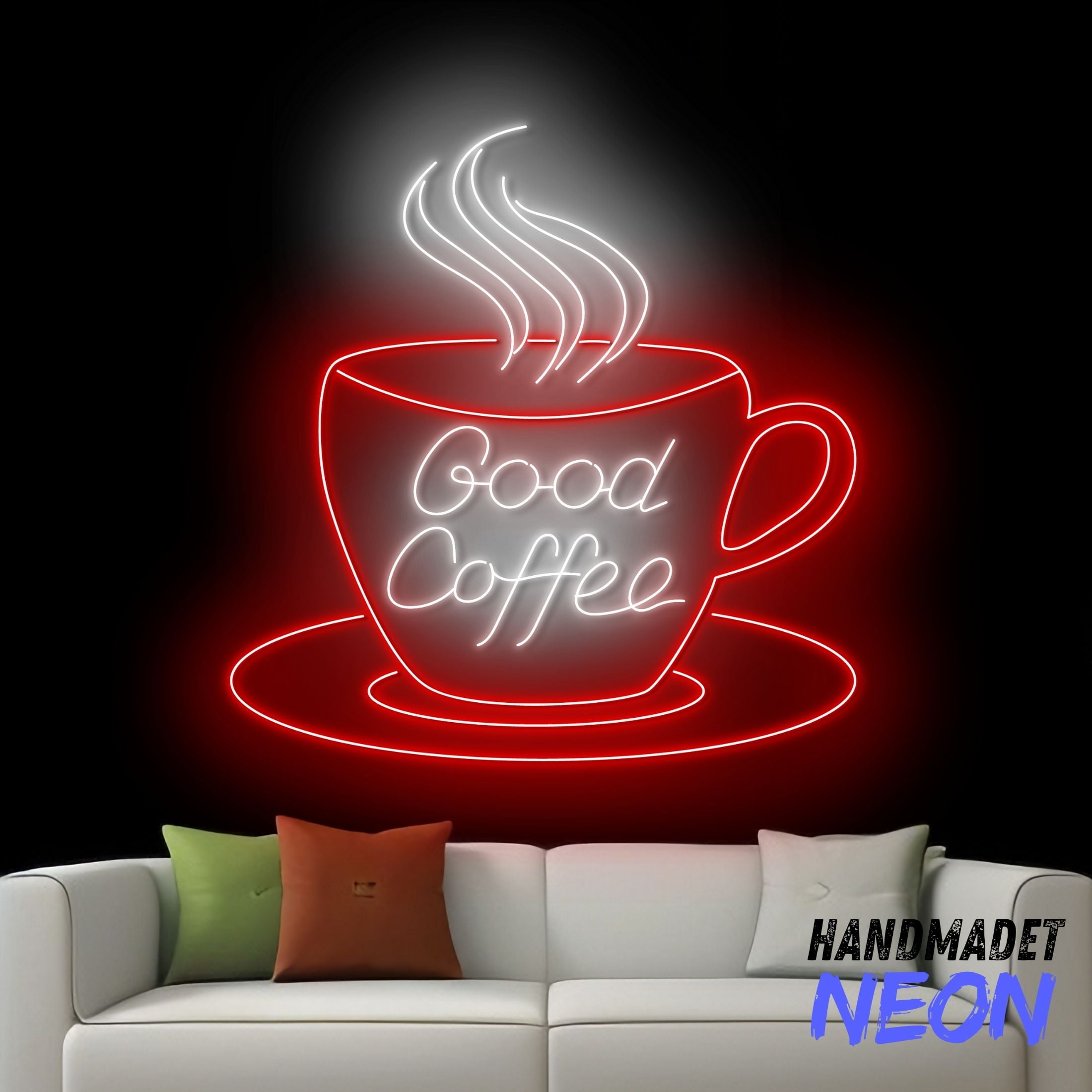 Handmadetneonsign Good Coffee Neon Sign, Coffee Led Sign, Cafe Store ...