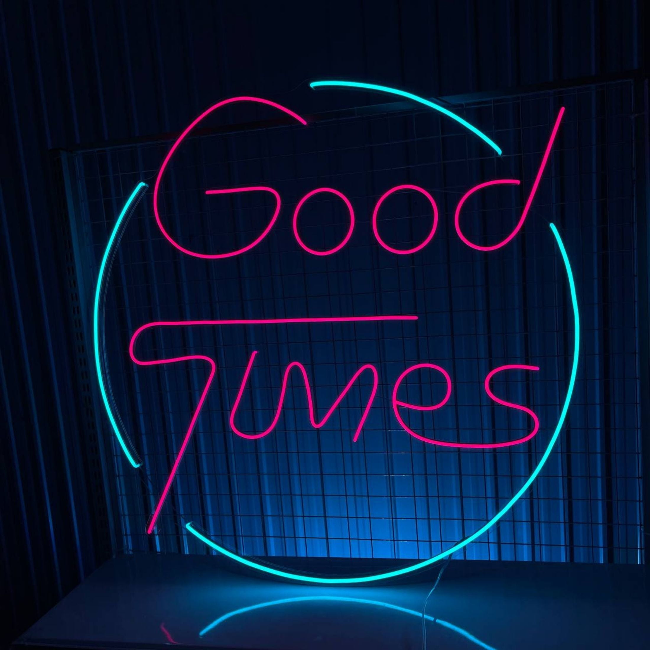 Handmadetneonsign Good Times Neon Sign, Good Time Quote Wall Art Decor ...