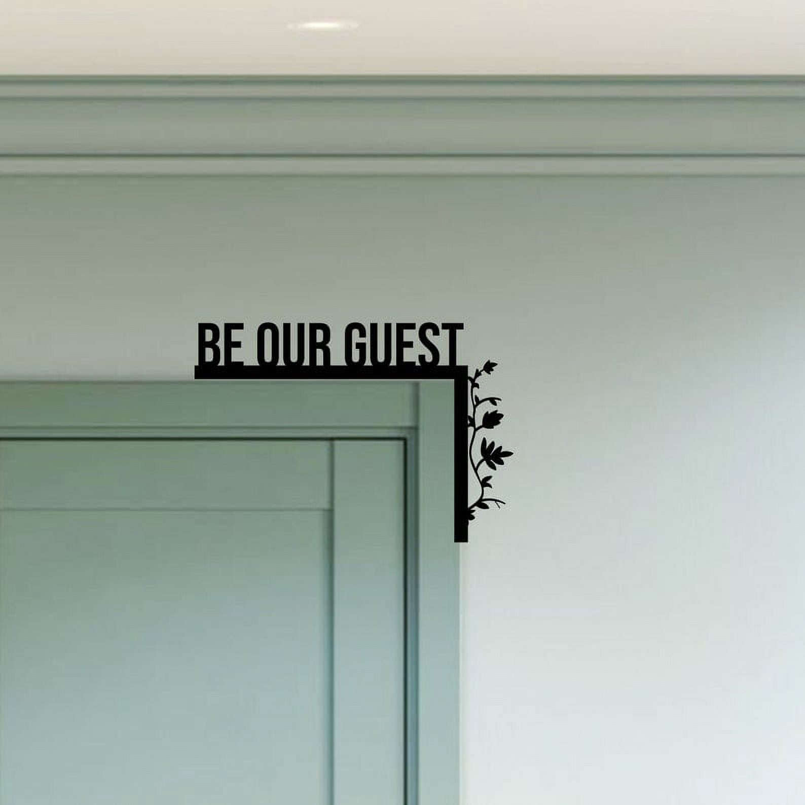 Handmadetneonsign Guest Room Door Corner Sign, Guest Room Metal Door ...