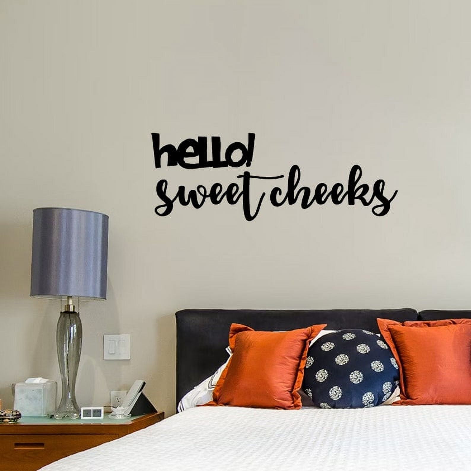 Handmadetneonsign Hello Sweet Cheeks Words Metal Wall Art Light ...