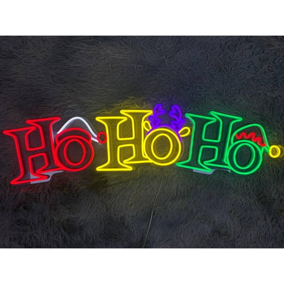Ho Ho Ho Lighted Sign