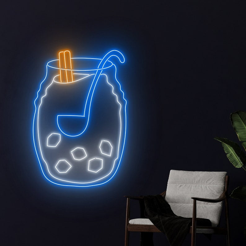 Handmadetneonsign Horchata Neon Sign, Orxata Horchata Wall Art Decor ...