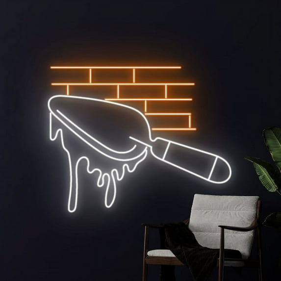 Handmadetneonsign House Building Led Sign, Construction Neon Light ...