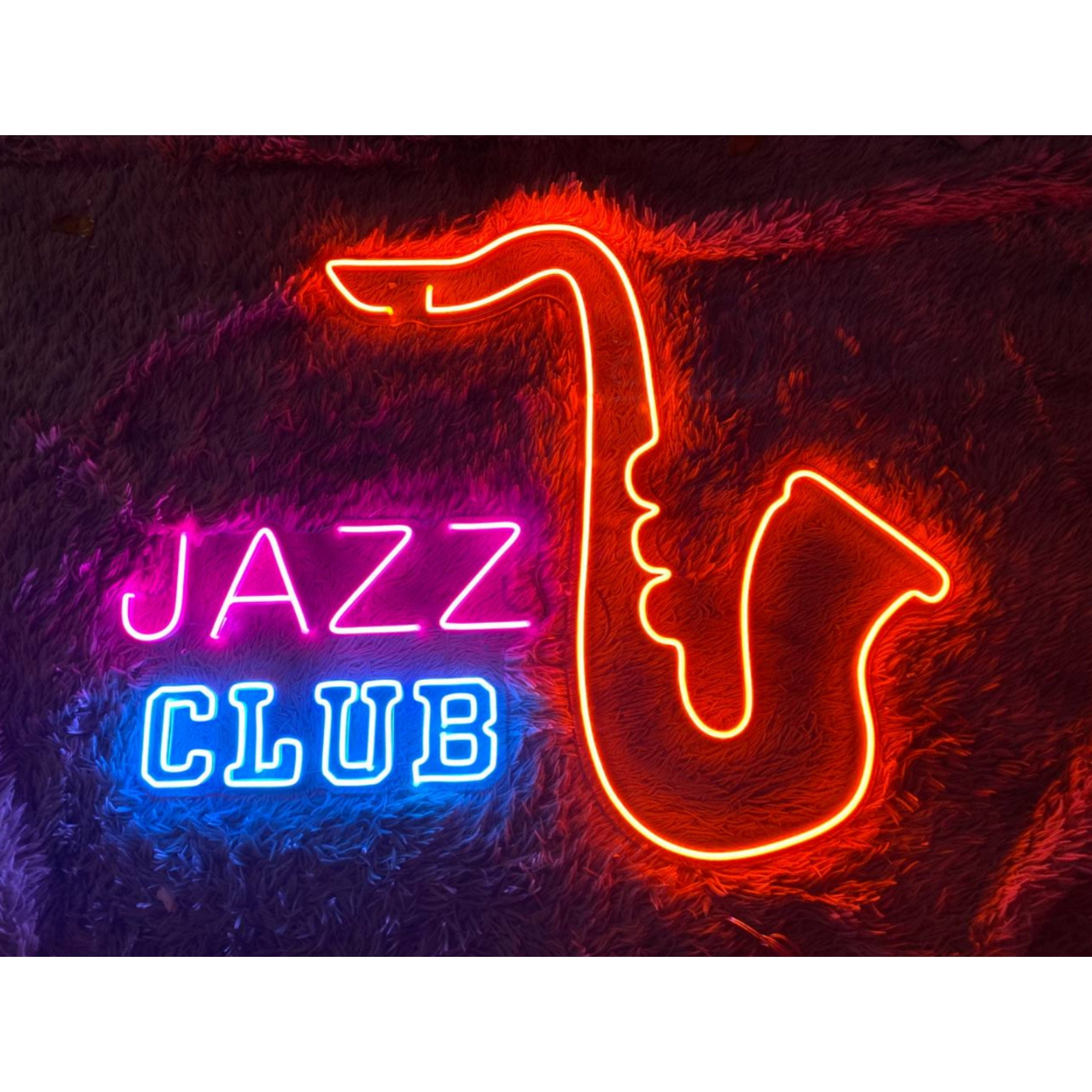 Handmadetneonsign Jazz Club Led Sign, Jazz Club Led Lights, Jazz Neon ...
