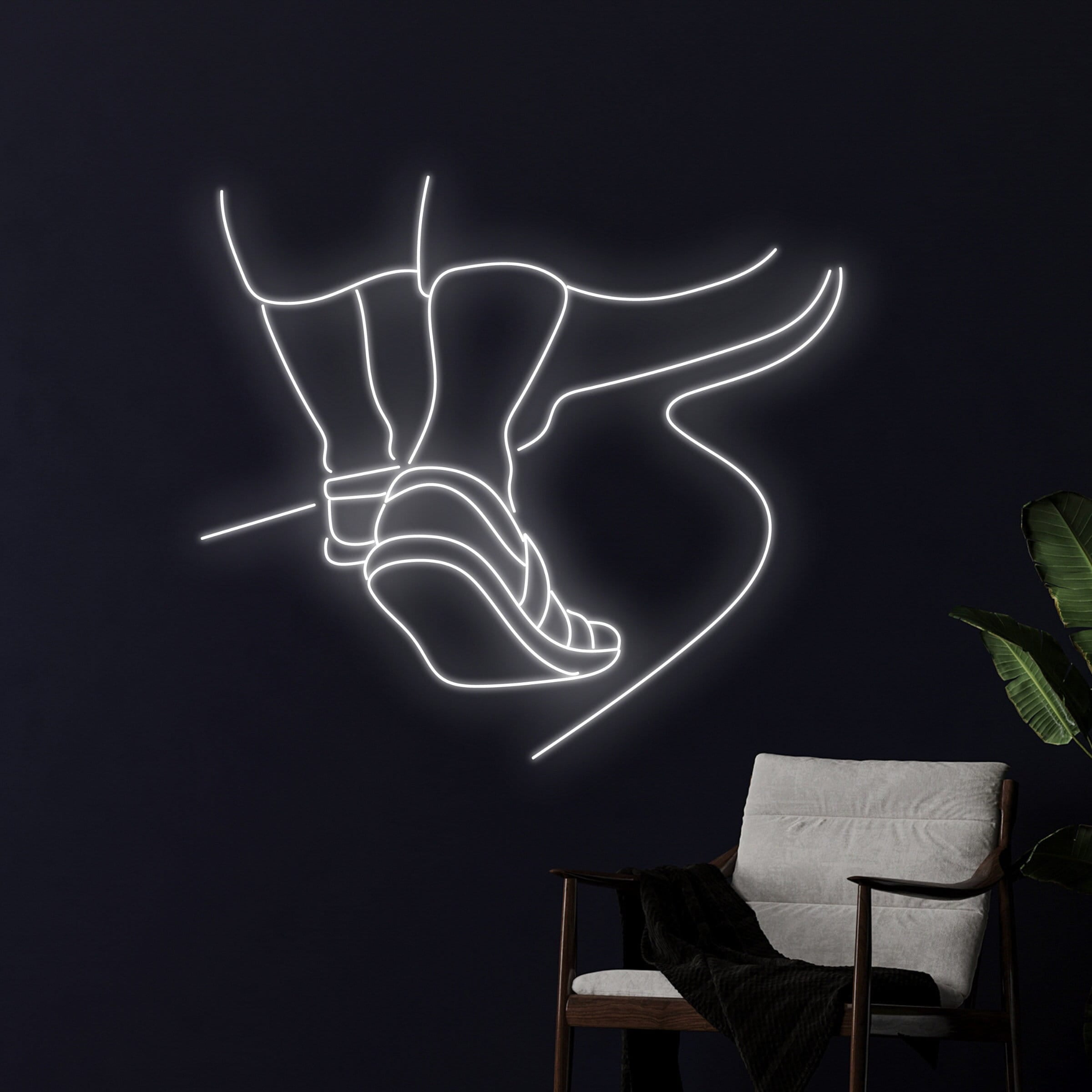 Handmadetneonsign Jesus Walking Neon Sign, Jesus Walking Led Sign ...