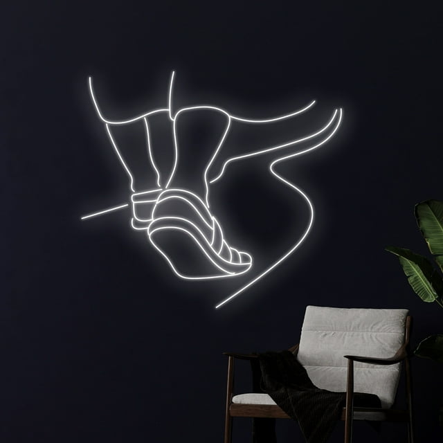 Handmadetneonsign Jesus Walking Neon Sign, Jesus Walking Led Sign ...