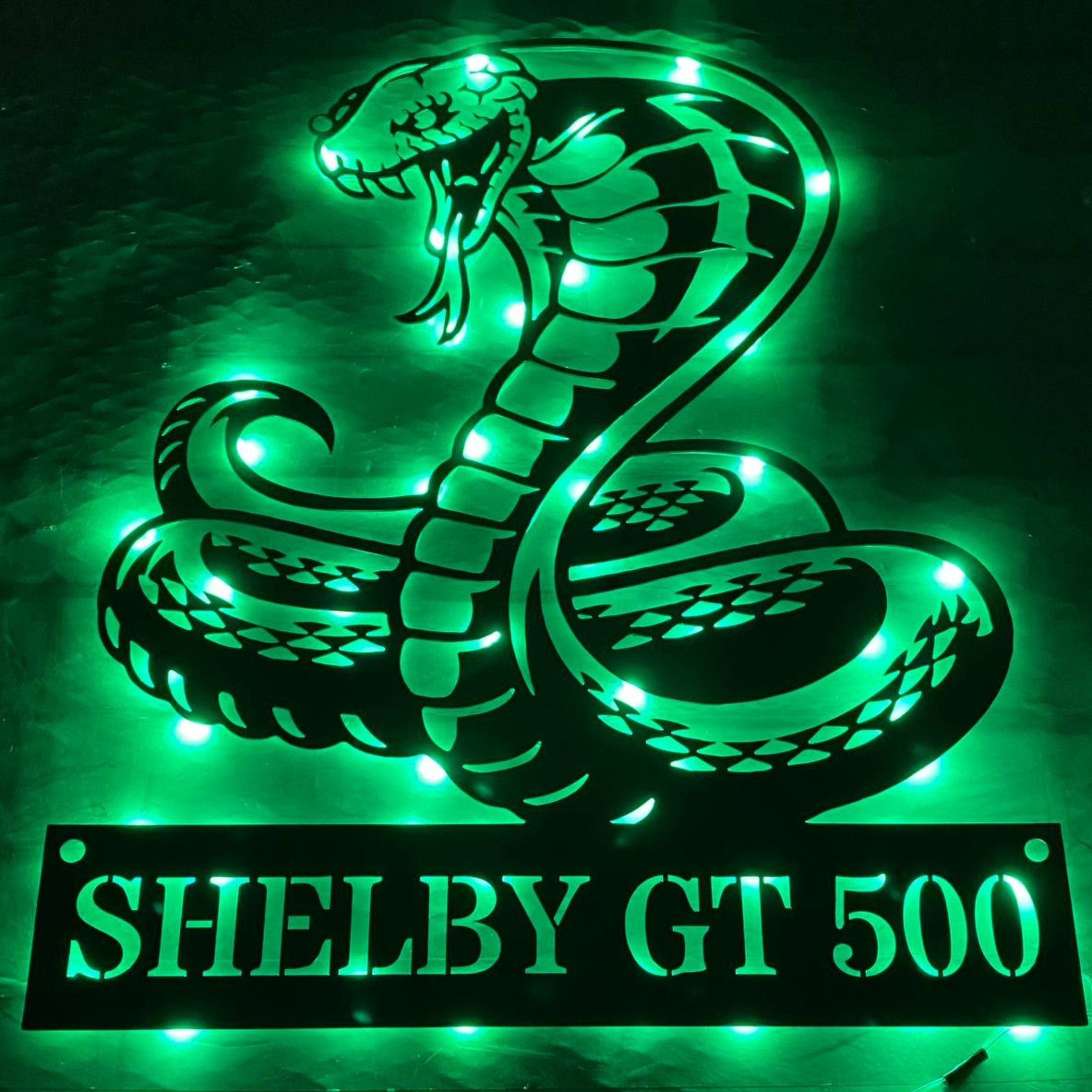 Handmadetneonsign King Cobra Snake Metal Wall Art Light, Snake Metal ...