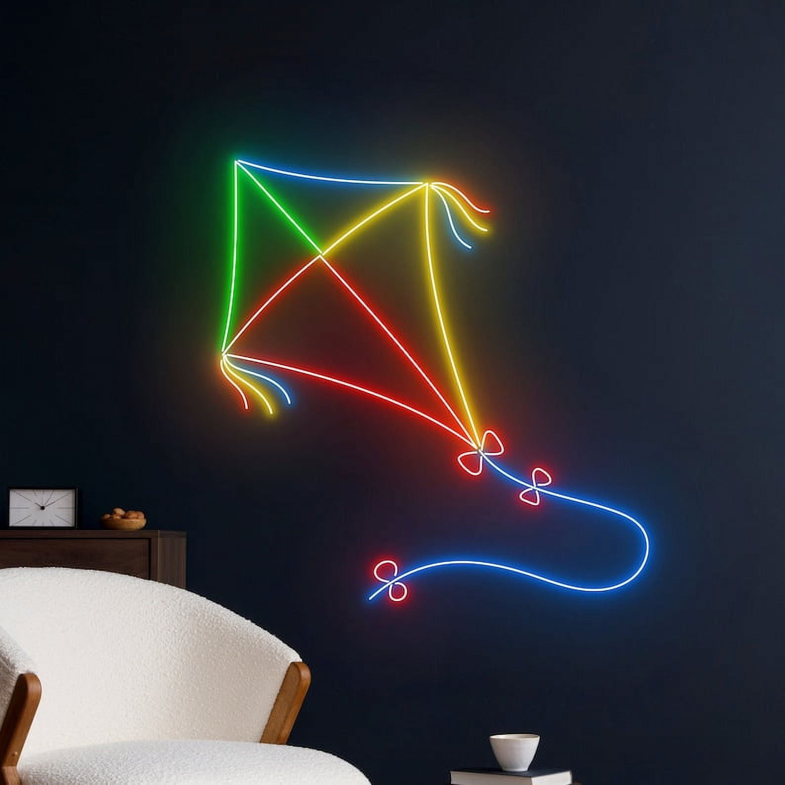 Handmadetneonsign Kite LGBT Neon Sign, LGBT Pride Wall Art Decor, Pride ...