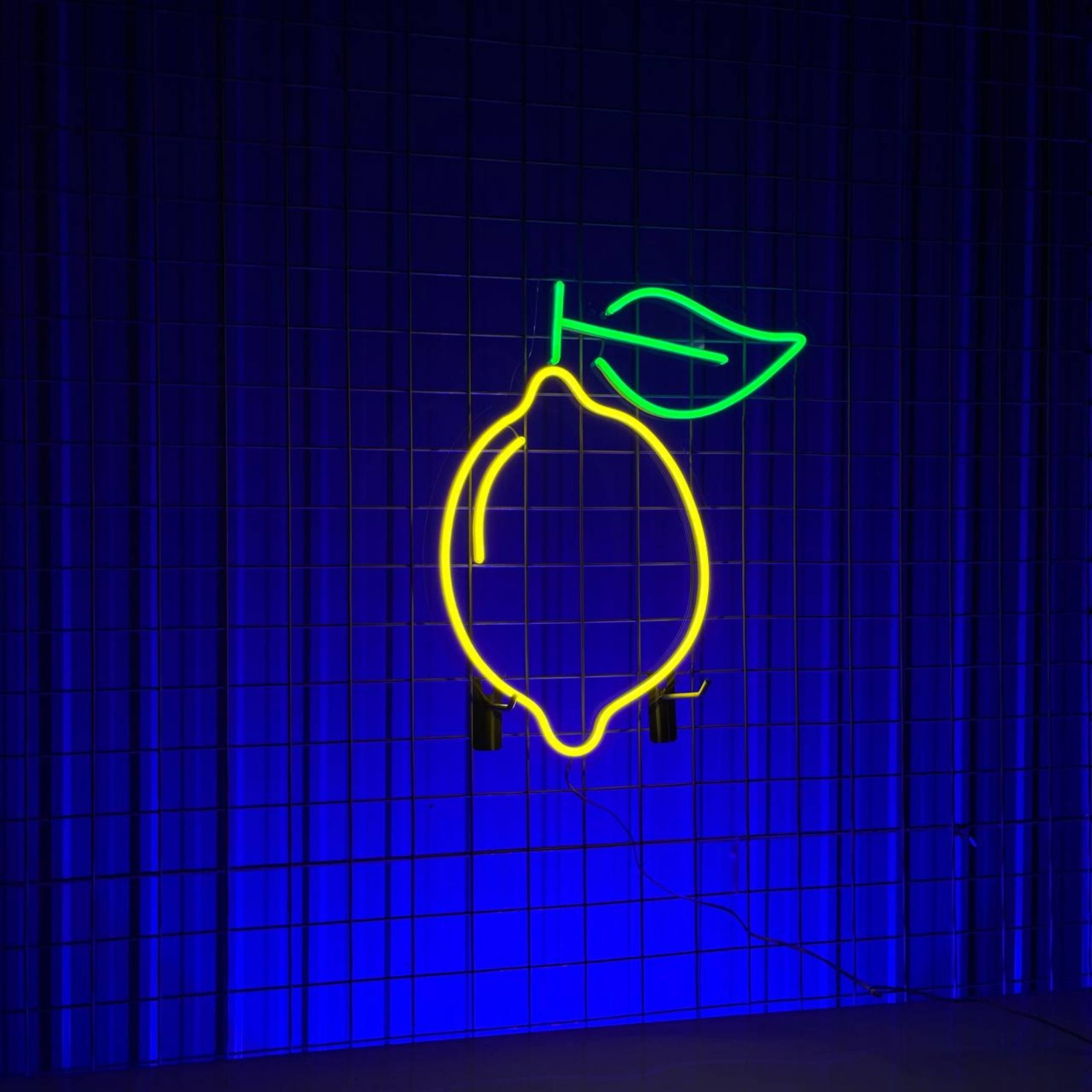 Handmadetneonsign Lemon Fruit Neon Sign, Lemon Fruit Store Wall Art ...