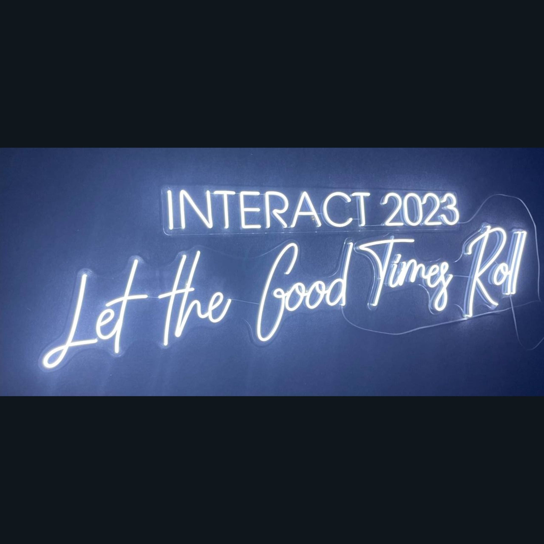 Handmadetneonsign Let The Good Times Roll Neon Sign, Rock And Roll Wall ...