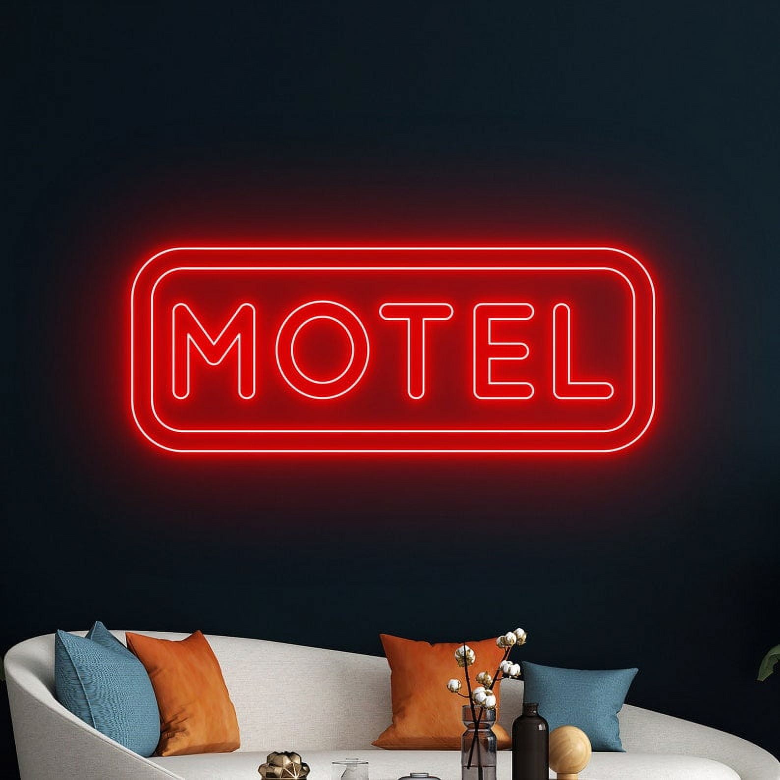 Handmadetneonsign Motel Led Sign, Motel Neon Sign, Motel Led Light ...