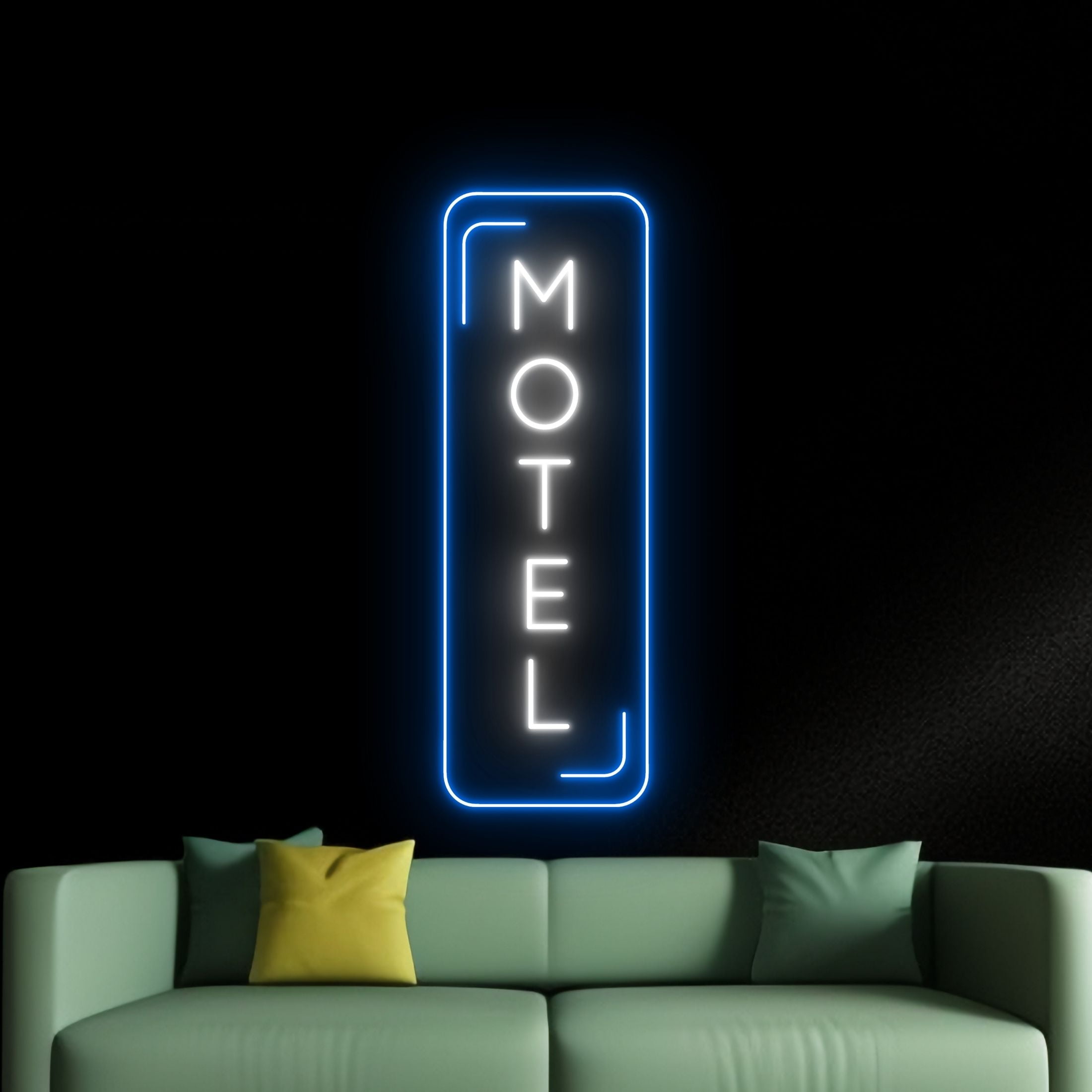Handmadetneonsign Motel Neon Sign, Motel Wall Art Decor, Arrow Open Led ...