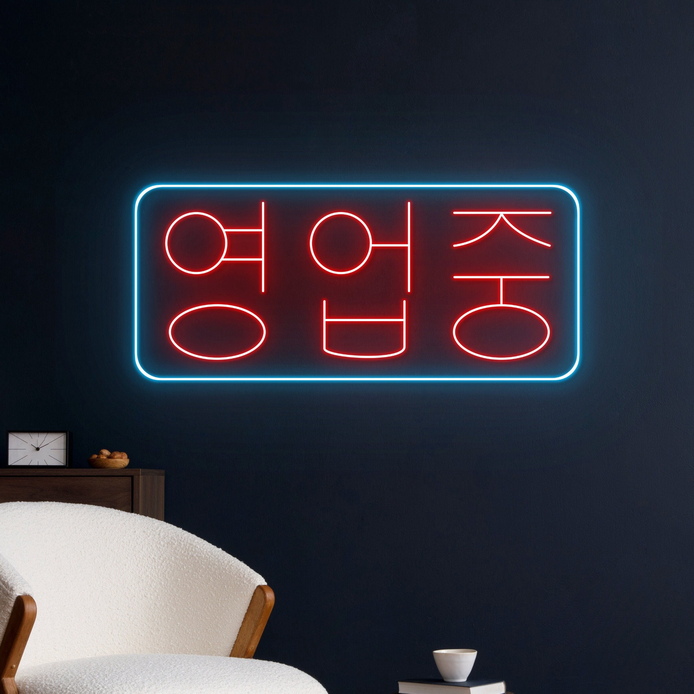 Handmadetneonsign Open Led Sign, Open Neon Sign, Korean Open Led Light ...