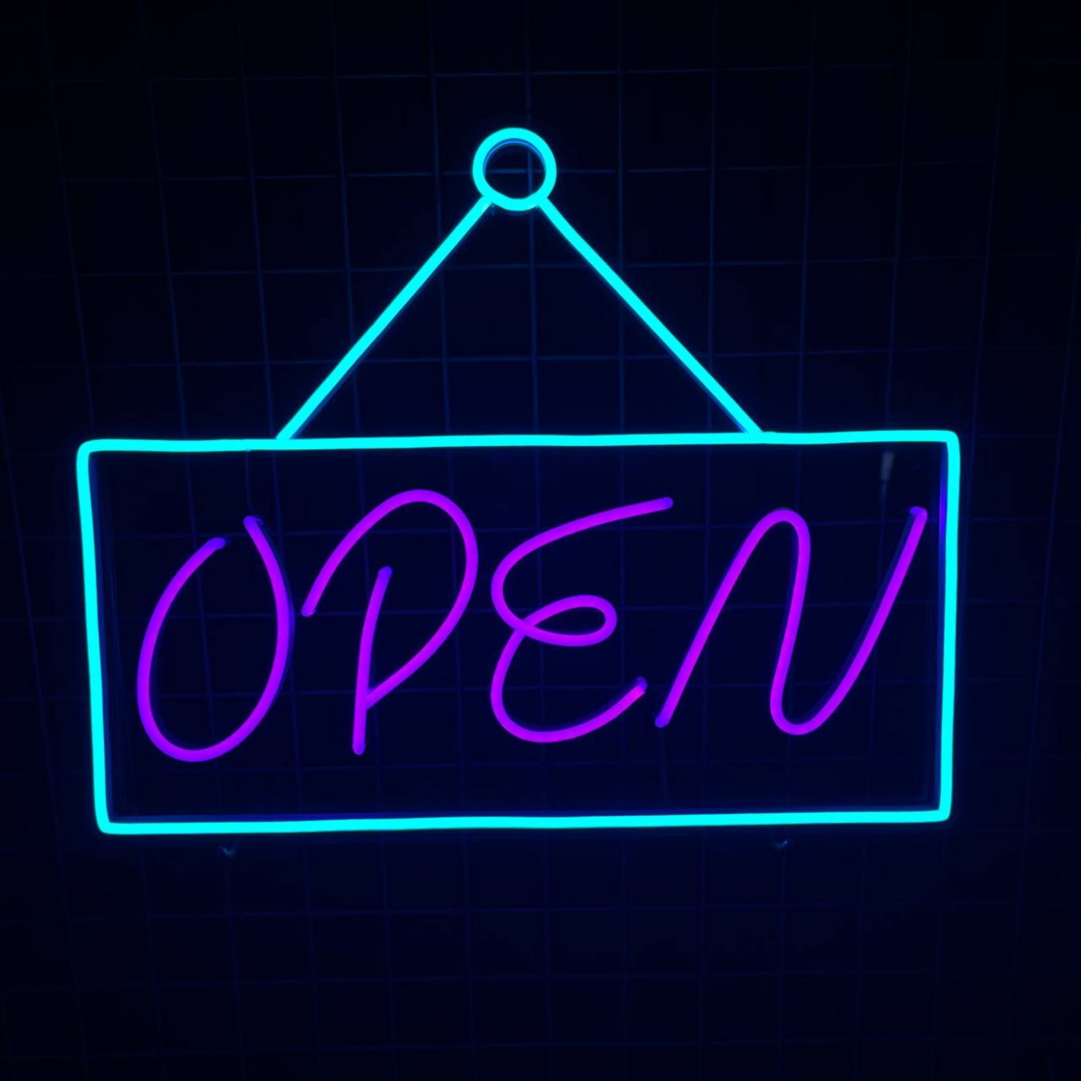 Handmadetneonsign Open Shop Neon Sign, Open Store Wall Art Decor ...