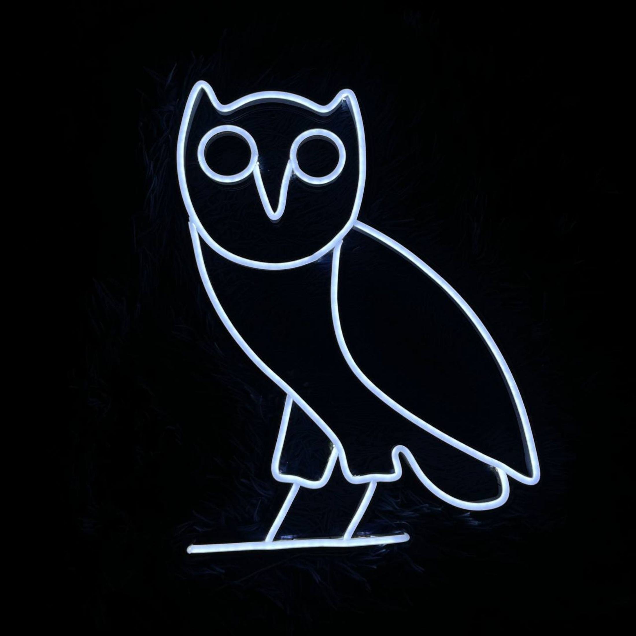Handmadetneonsign Owl Neon Sign, Owl Bird Wall Art Decor, Home Bedroom ...