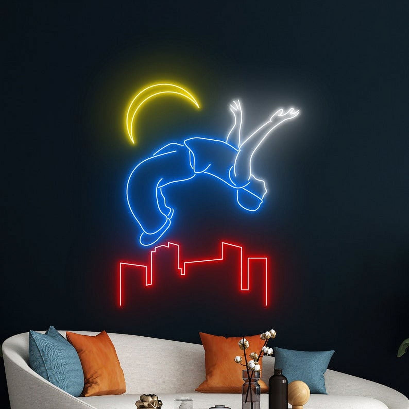 Handmadetneonsign Parkour Aesthetic Neon Sign, Parkour Led Sign ...