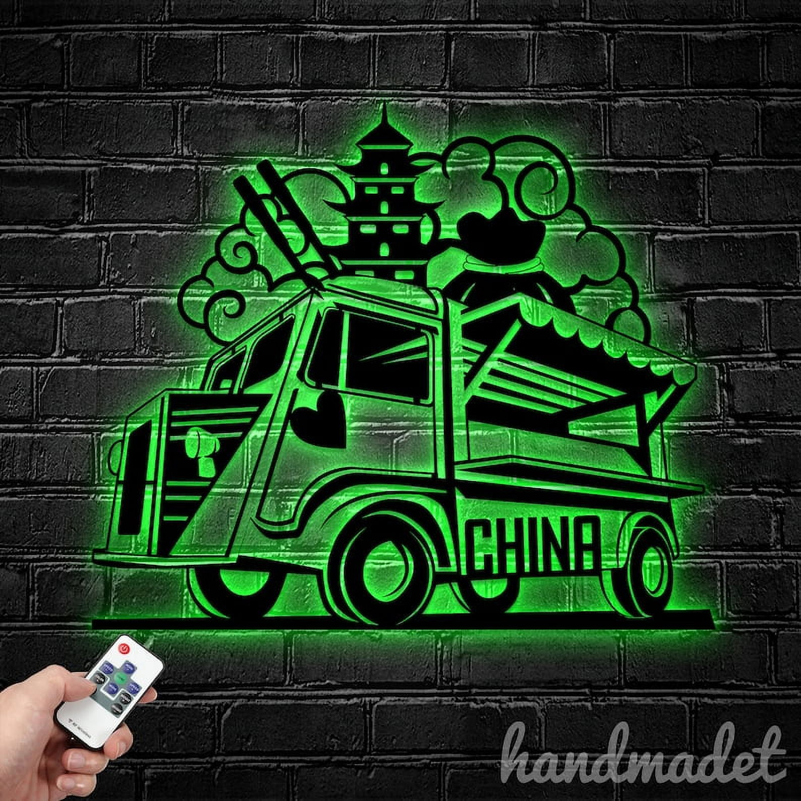 Handmadetneonsign Personalized Chinese Restaurant Shop Metal Sign ...