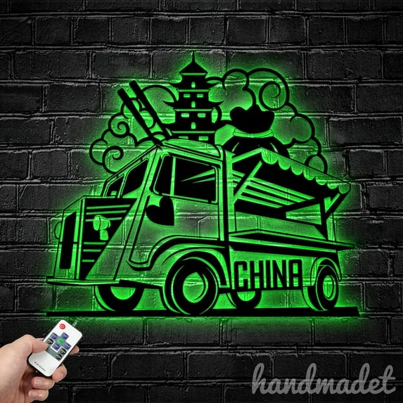 Handmadetneonsign Personalized Chinese Restaurant Shop Metal Sign ...
