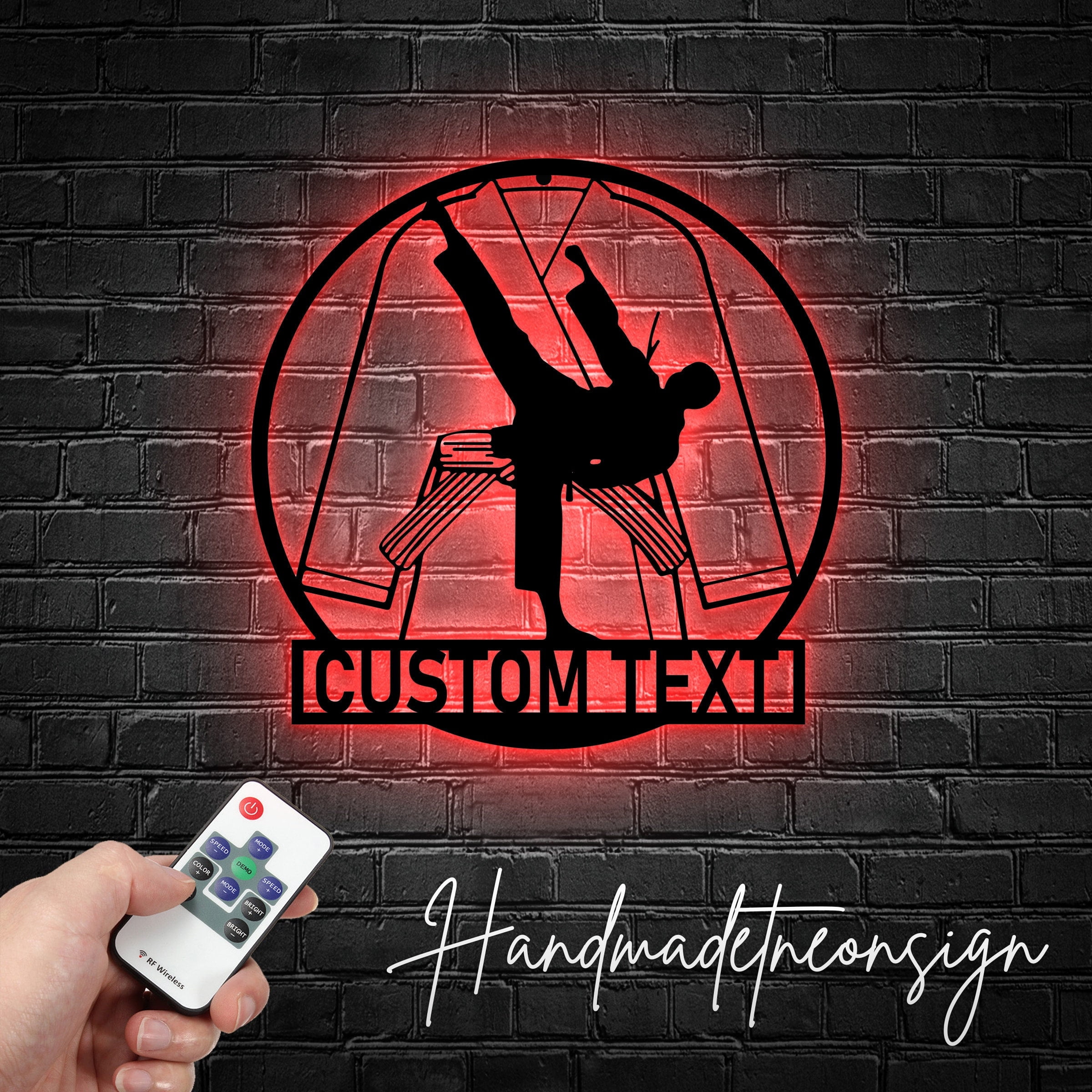 Handmadetneonsign Personalized Karate Boy Martial Arts Metal Wall Art ...