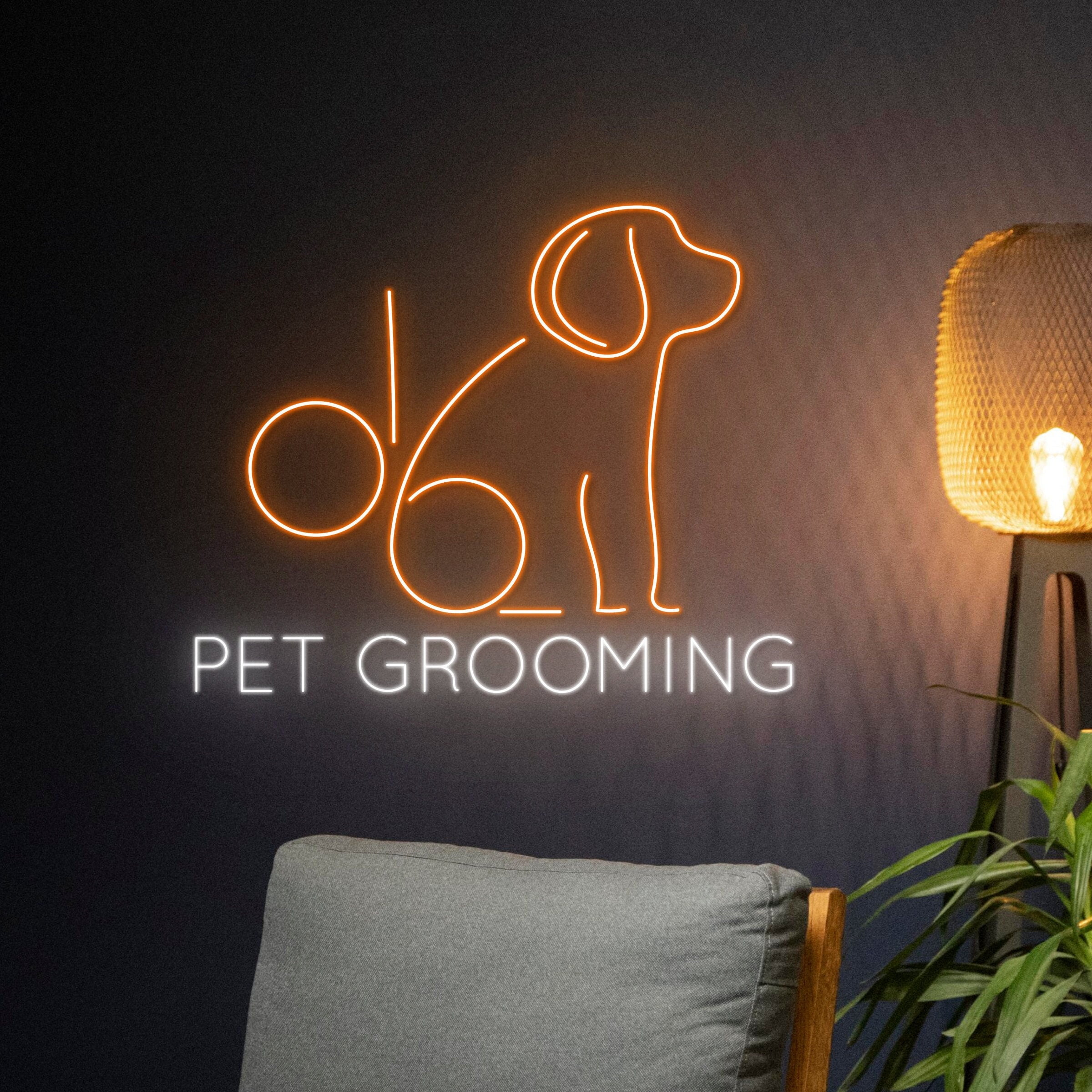 Handmadetneonsign Pet Grooming Led Sign, Pet Grooming Neon Sign, Pet ...