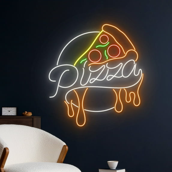Handmadetneonsign Pizza Neon Sign, Pizza Neon Light, Pizza Led Light ...