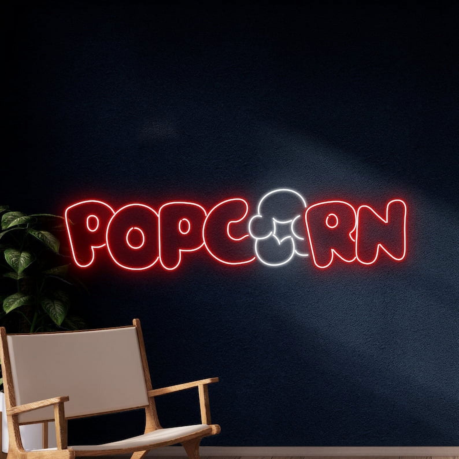 Handmadetneonsign Popcorn Neon Sign, Popcorn Neon Light, Popcorn Led ...